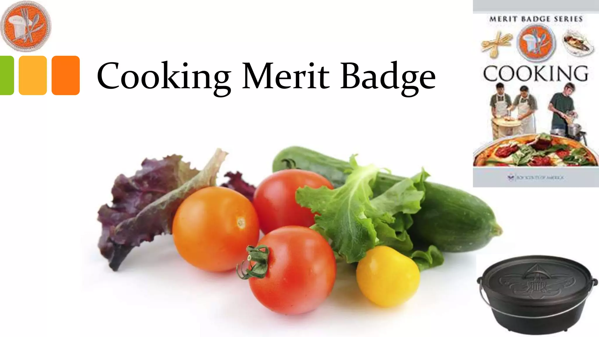 Cooking Merit Badge | PPTX