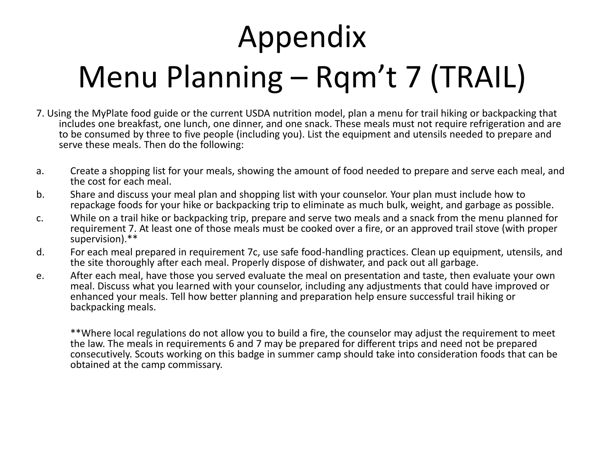 Cooking Merit Badge - menu planning.pptx