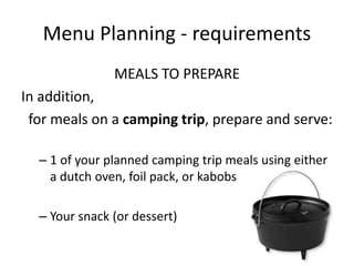 Cooking Merit Badge - menu planning.pptx