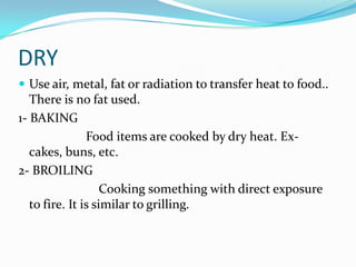 Cooking method | PPTX