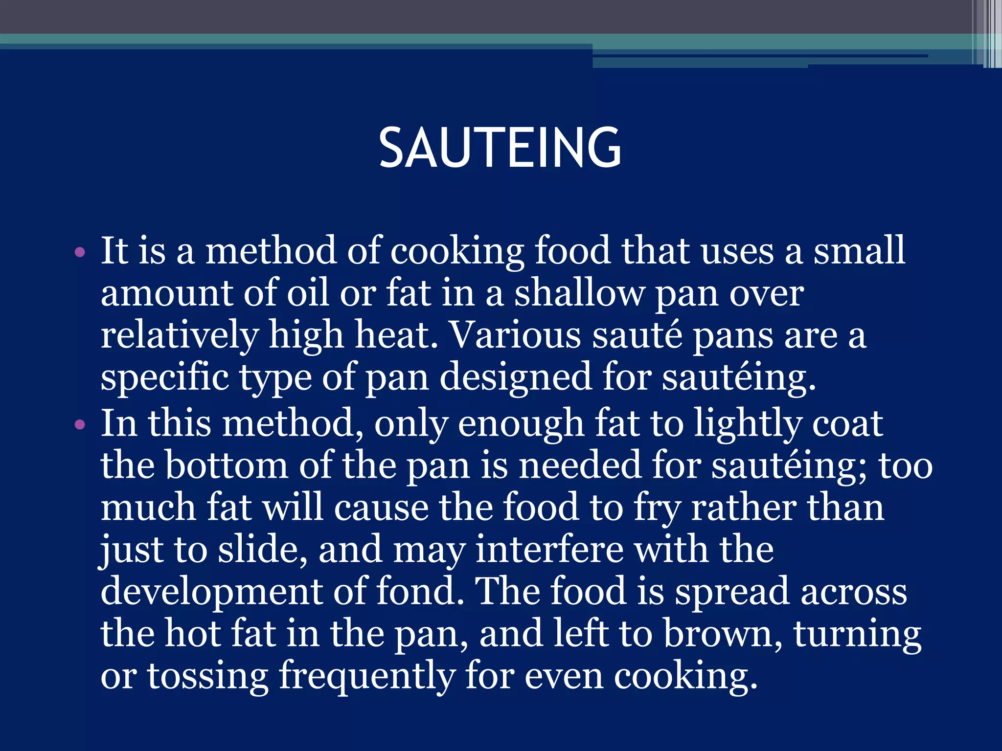 Cooking methods | PPTX