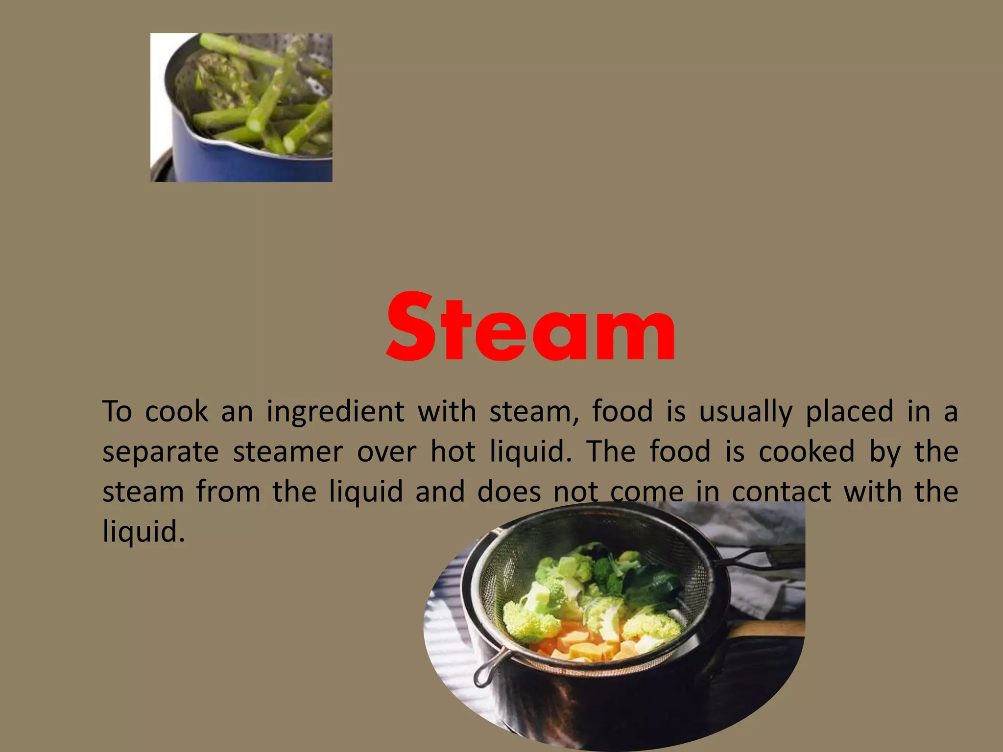 Cooking methods | PPTX