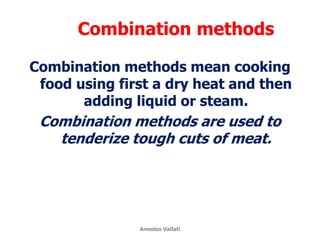 Different Cooking methods by amedeo vallati | PPT | Free Download
