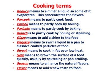 Different Cooking methods by amedeo vallati | PPT