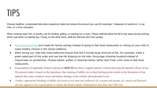 Cooking oils and nutrition therapy; do they go hand in hand | PPTX