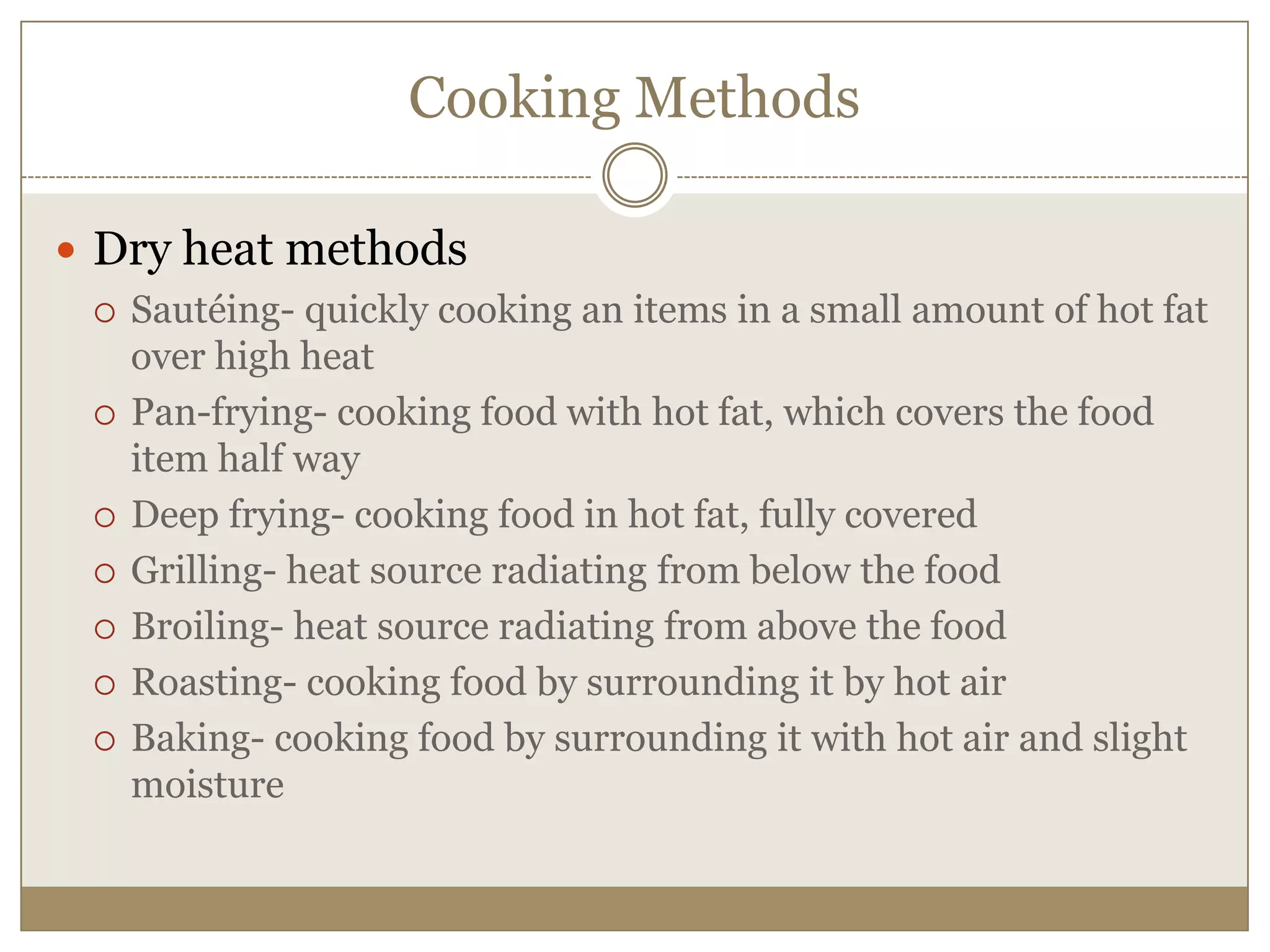 Cooking principles15 | PPT