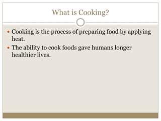 Cooking principles15 | PPT