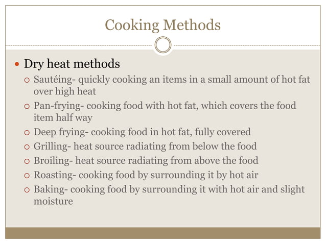 Cooking principles15 | PPT