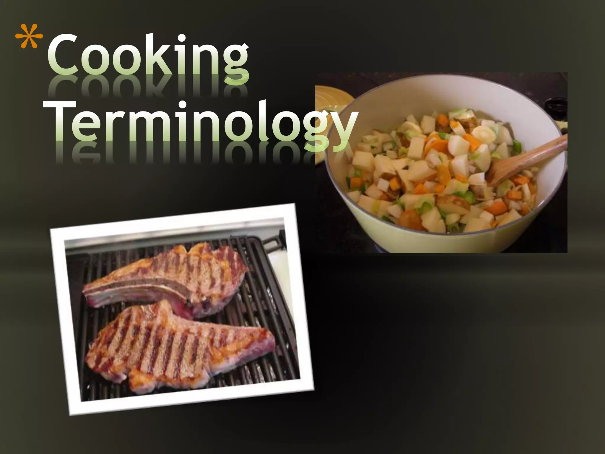 Cooking Terms | PPTX