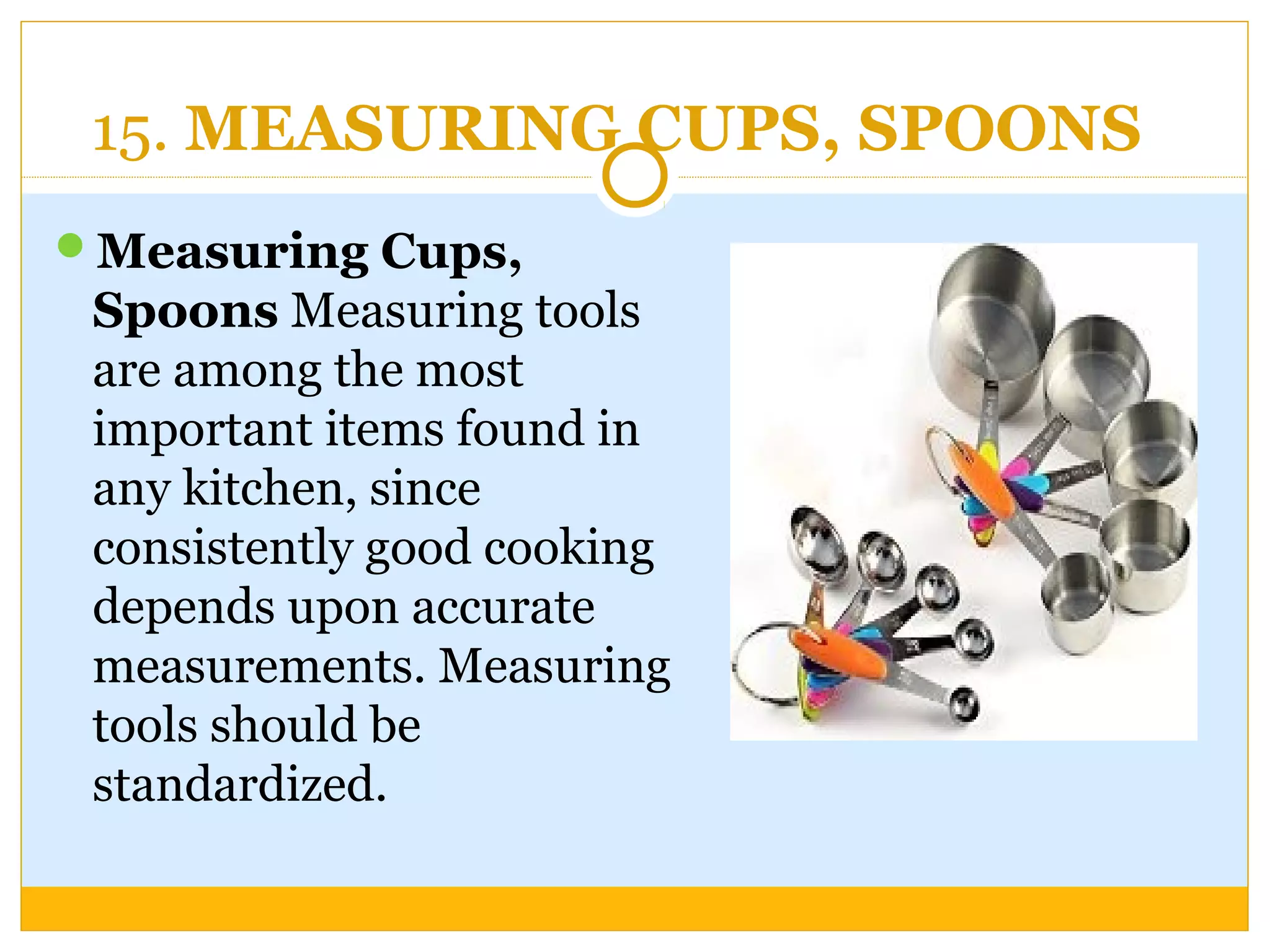 Cooking utensils list that every kitchen needs | PPT