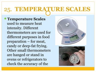 Temperature Scales Kitchen Utensils