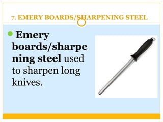 Emery Board Kitchen Tools