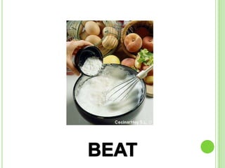 Cooking verbs | PPTX
