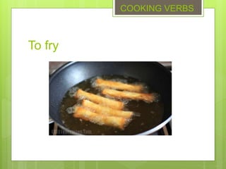 Cooking verbs | PPTX