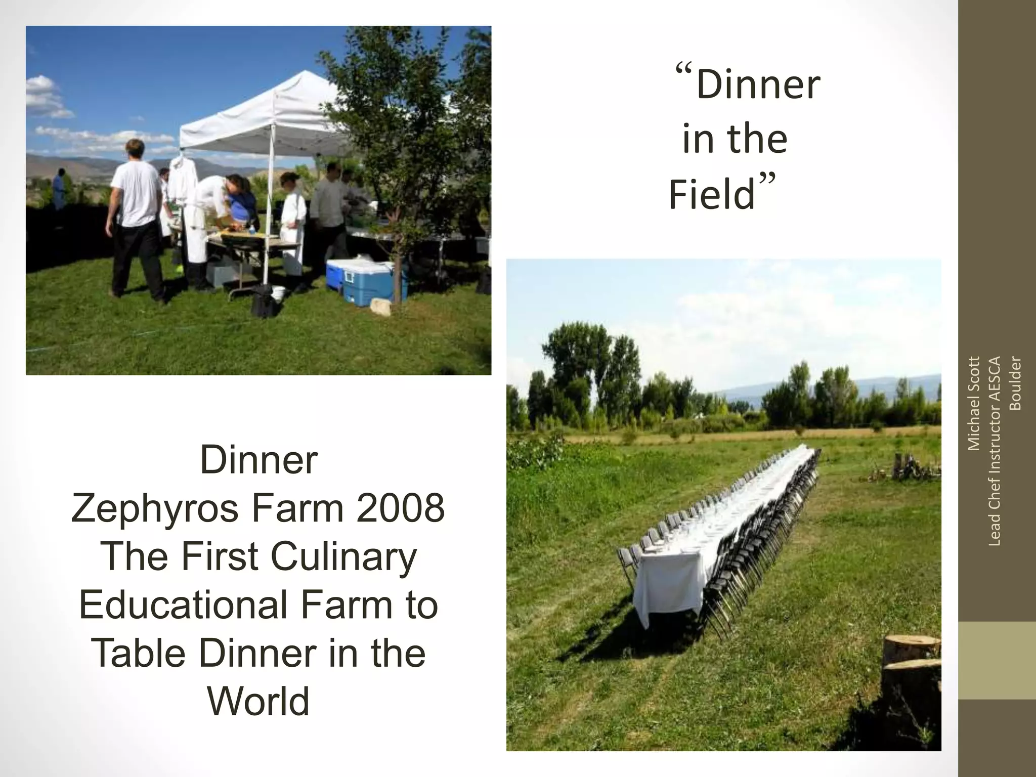 Cooking with farm grown product | PPT