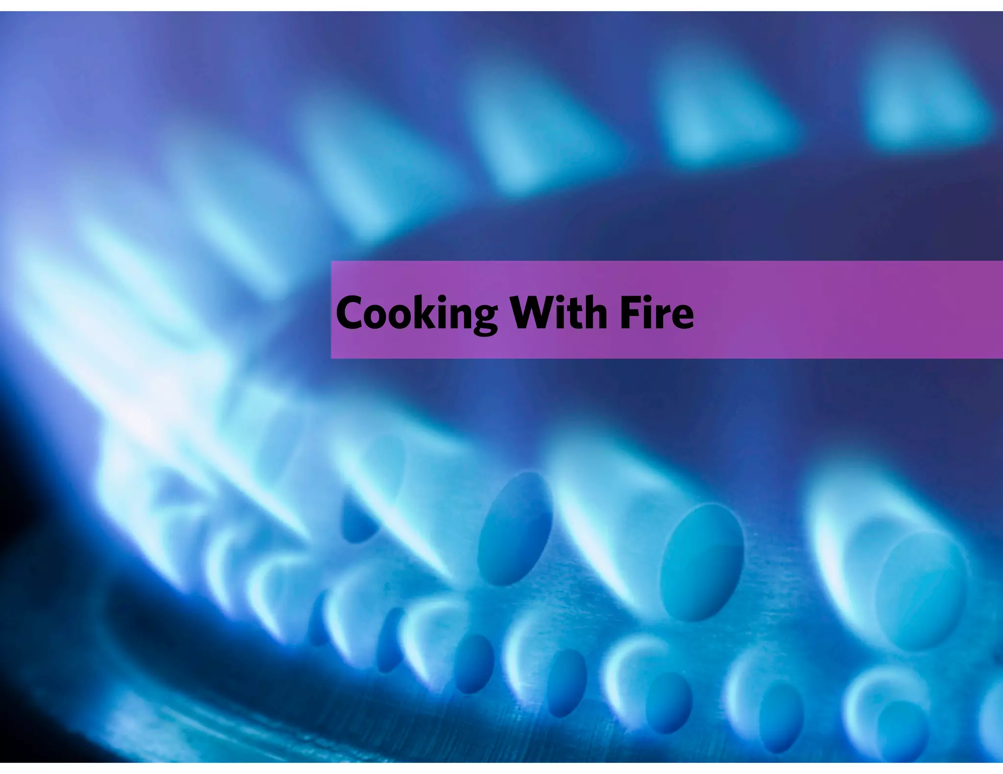 Cooking With Fire CanUx 2009 Public | PDF