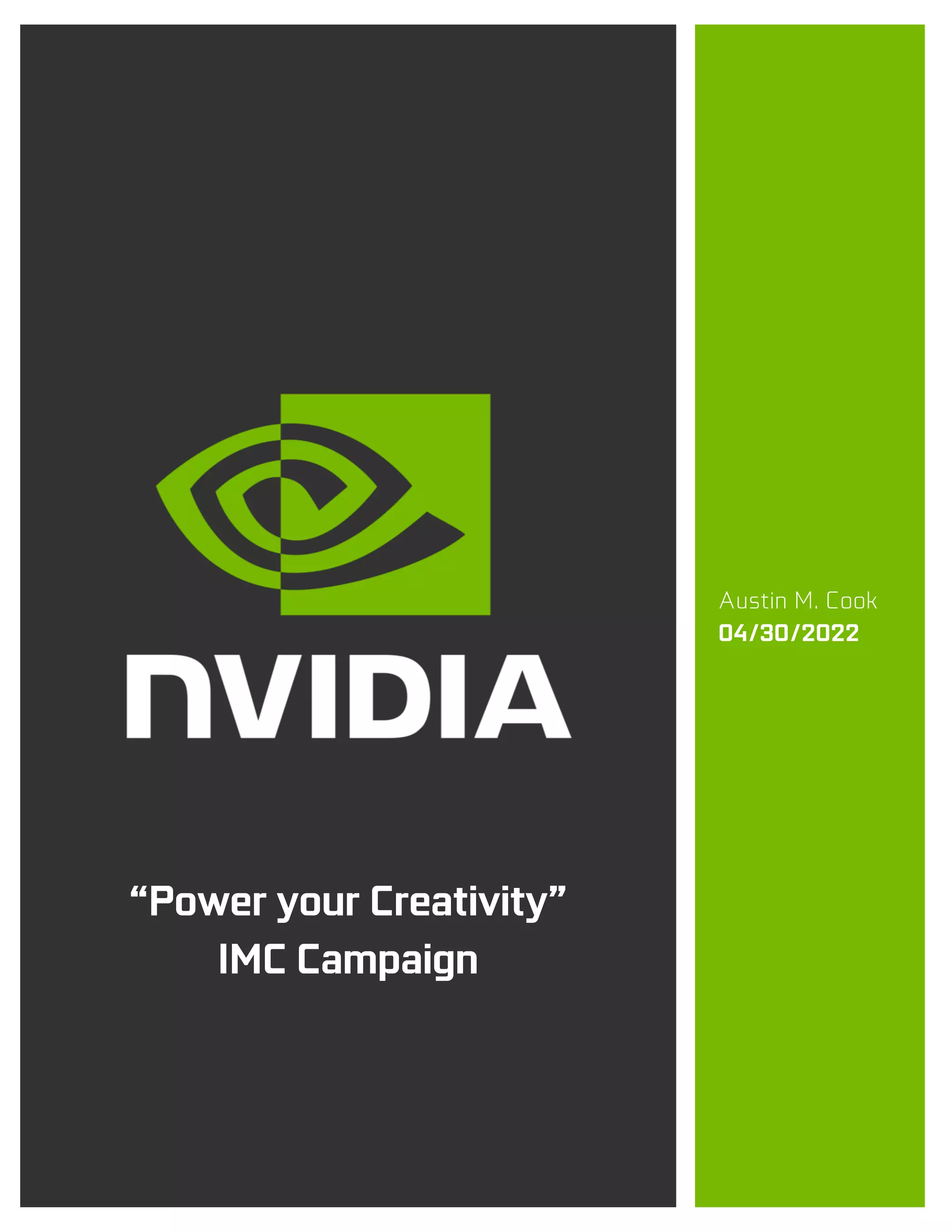 Cook_NVIDIA_Marketing Plan.pdf