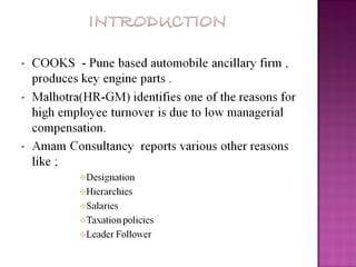 Cook’s compensation crises | PPT