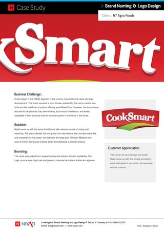 Brand Naming and Logo Design - Case Study | PDF