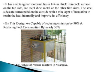 Cook stove design | PPTX