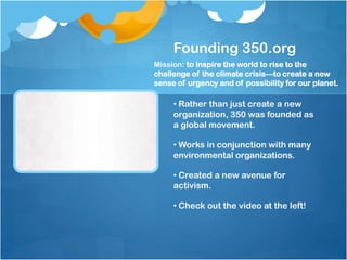 350.org Presentation | PPTX
