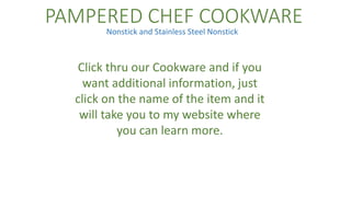 Pampered Chef Cookware | PPTX