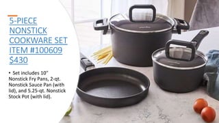 Pampered Chef Cookware | PPTX