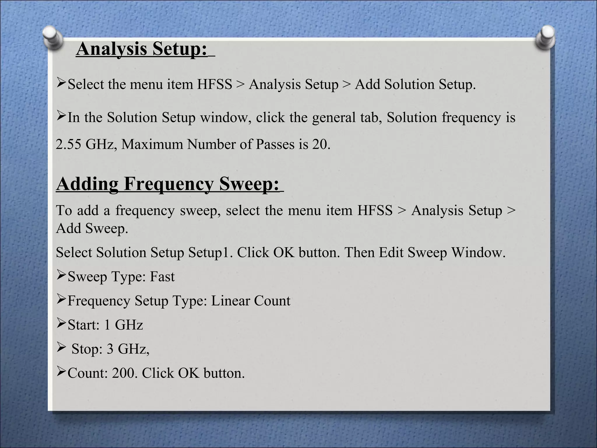 HFSS MICROSTRIP PATCH ANTENNA- ANALYSIS AND DESIGN | PPT
