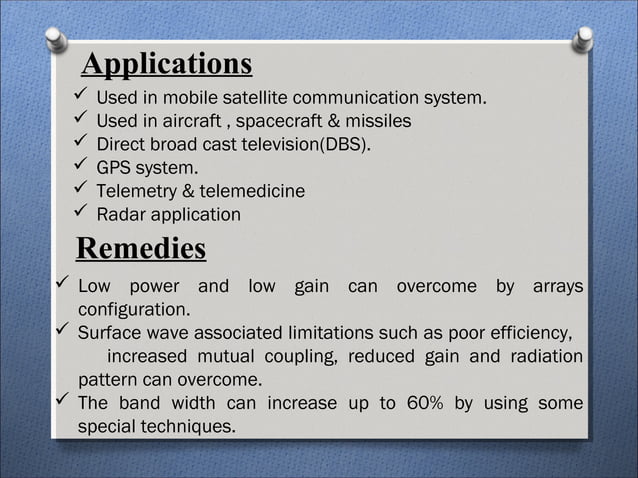 HFSS MICROSTRIP PATCH ANTENNA- ANALYSIS AND DESIGN | PPT | Physics ...