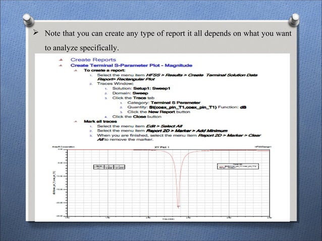 HFSS MICROSTRIP PATCH ANTENNA- ANALYSIS AND DESIGN | PPT | Physics ...