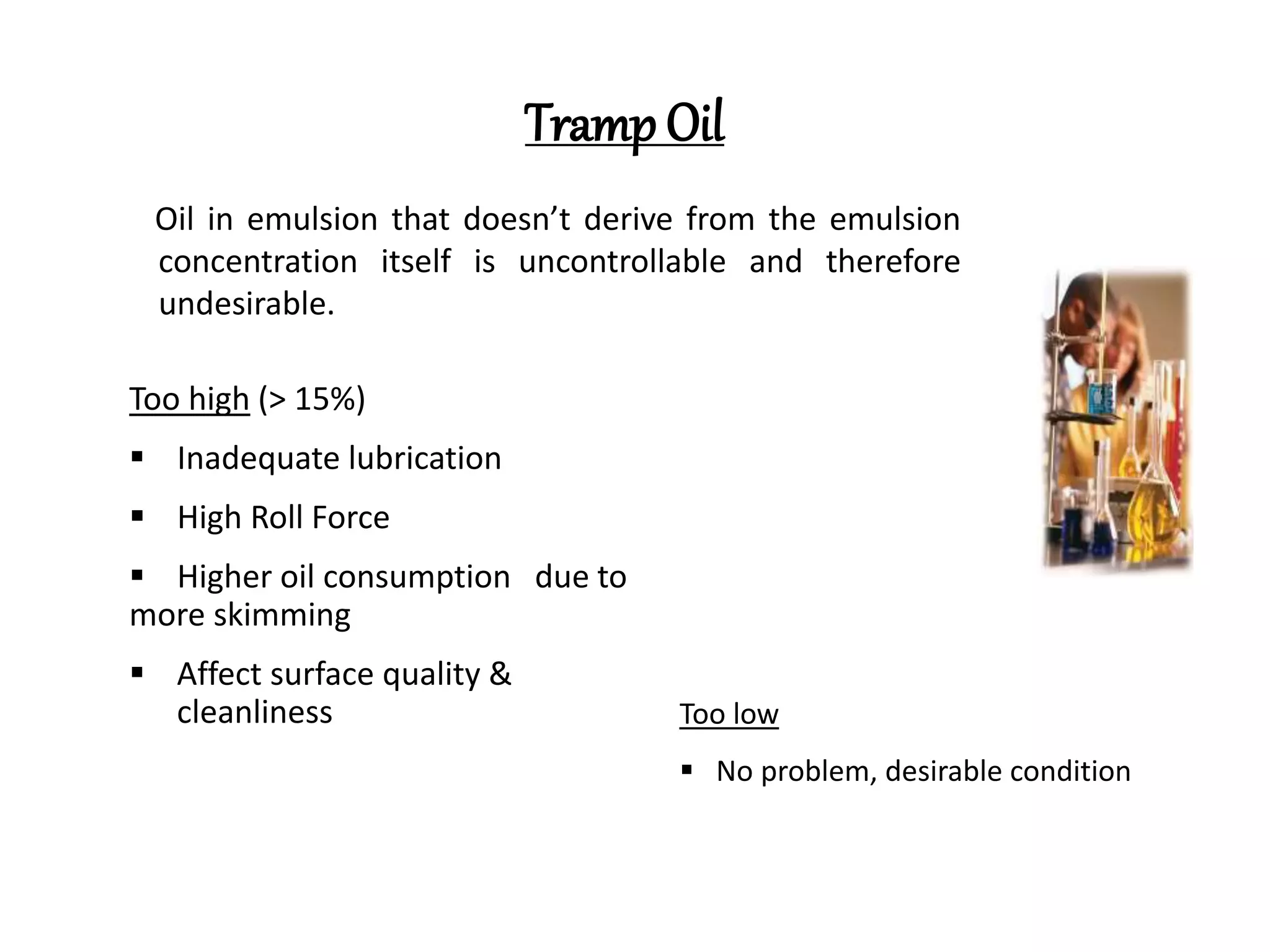 ROLLING OIL EMULSION MANAGEMENT | PPTX