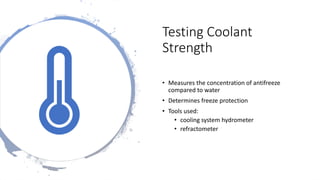 Coolant service | PPTX