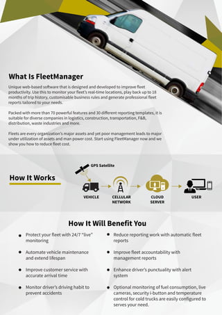 FleetManager system brochure | PDF