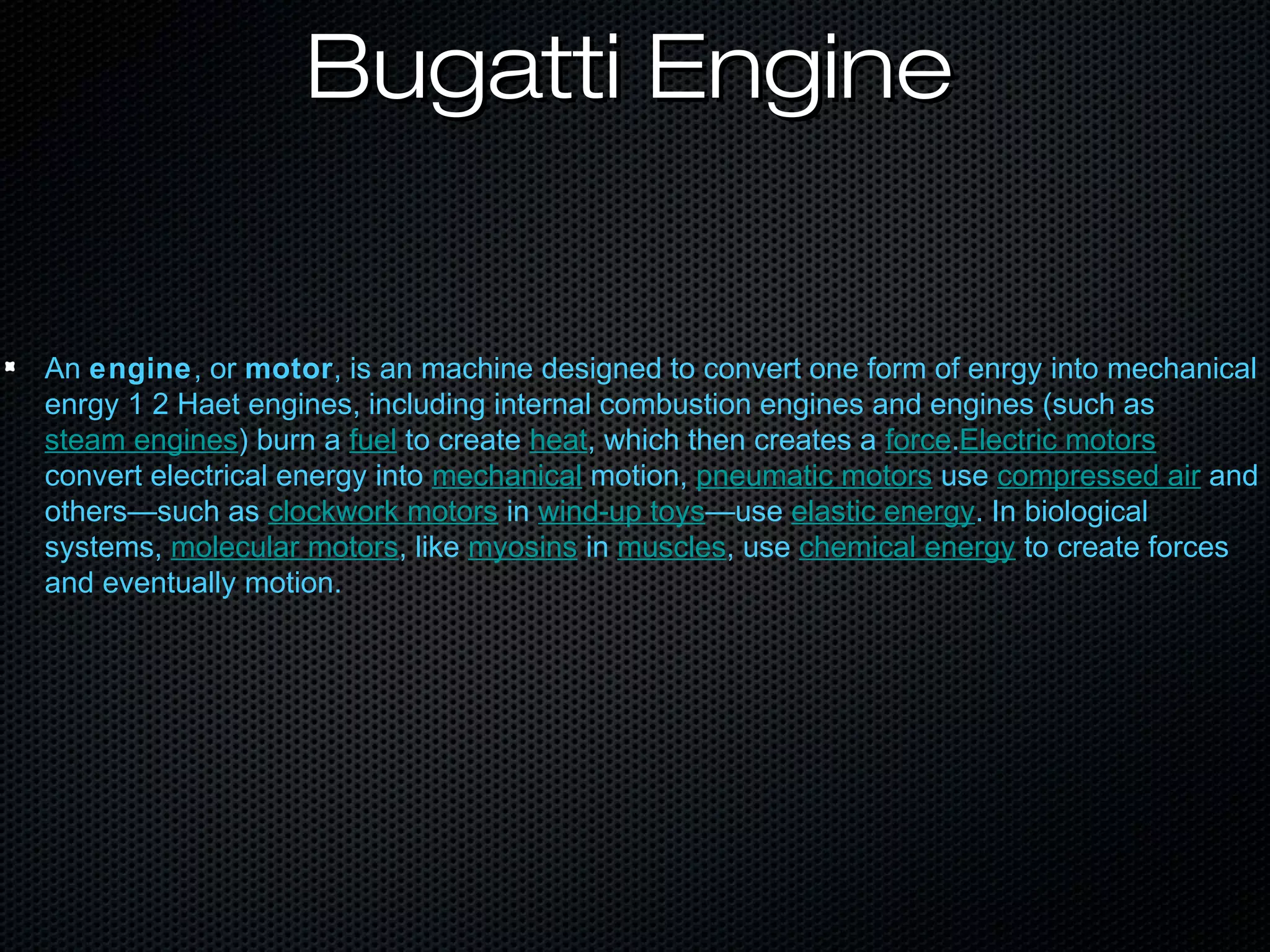 Bugatti Facts | PPT