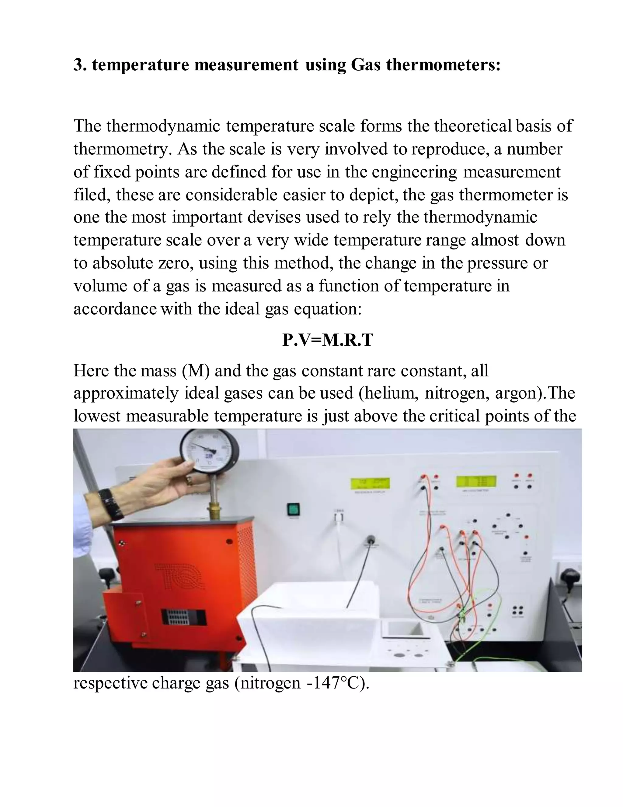 Temperature measurements and Calibration by cooling | DOCX