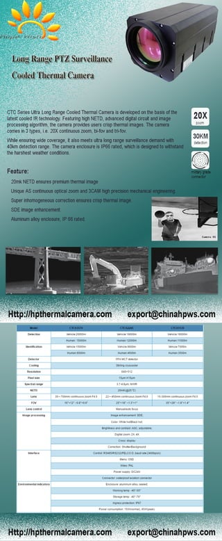 ultra long range Cooled thermal camera | PDF