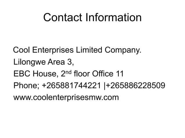 cool enterprises profile.pptx