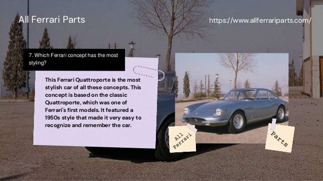 Coolest Ferrari Concepts We’d Love To See For Real | PPTX | Concept ...