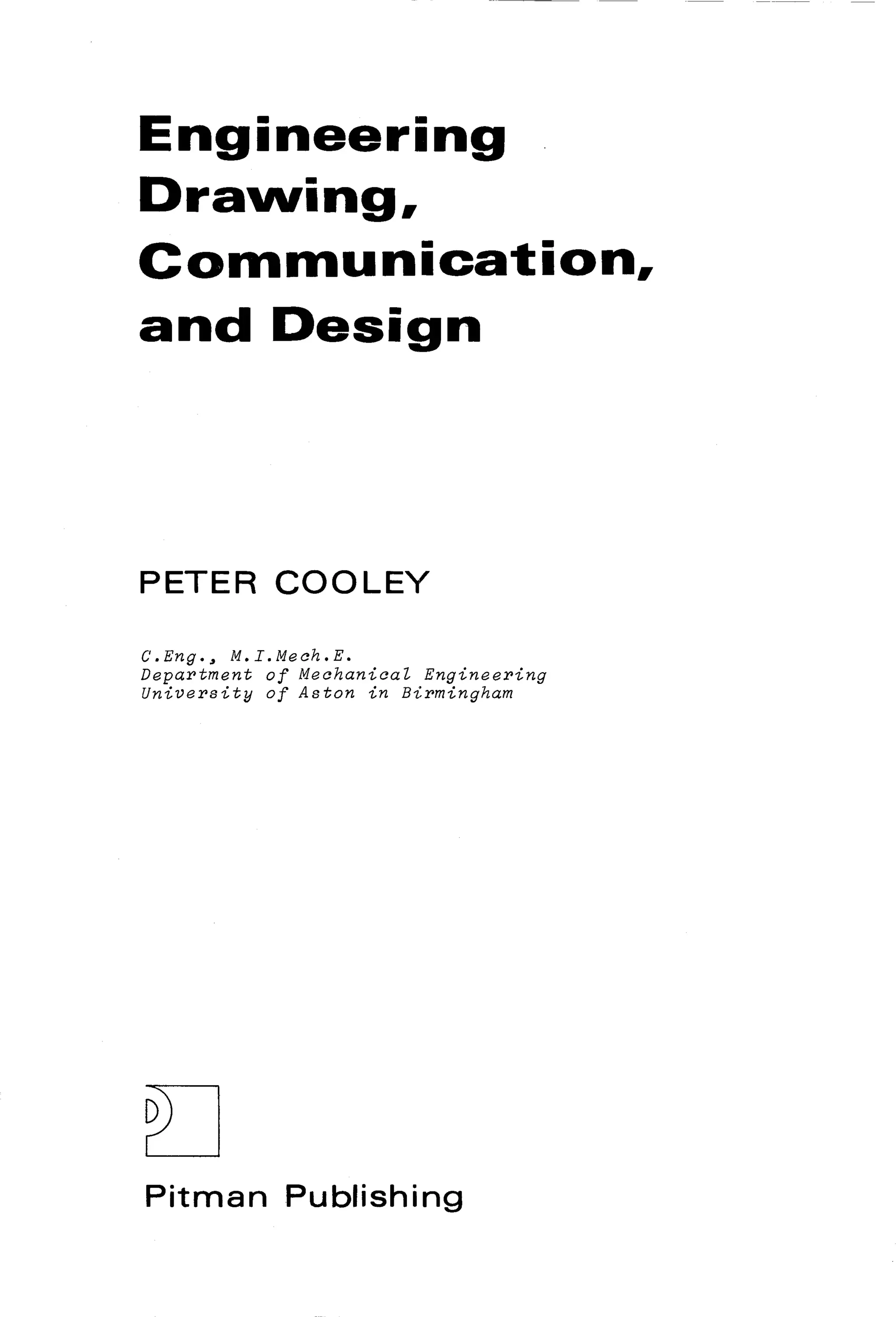 Cooley engineering drawingcommunicationdesign | PDF