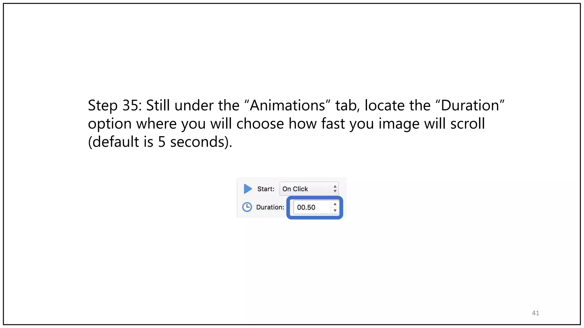 Image Scrolling Tutorial in PowerPoint | PPTX