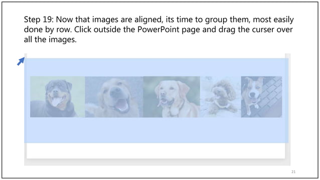 Image Scrolling Tutorial in PowerPoint | PPTX | Photo Editing Software | Computer Software and ...