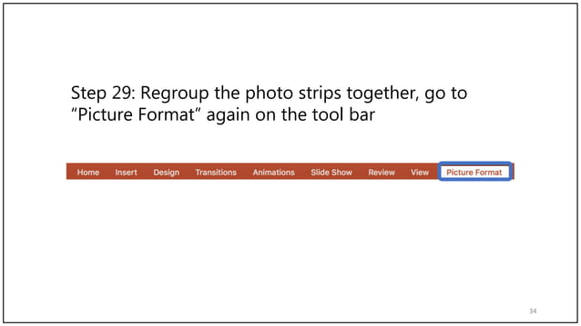 Image Scrolling Tutorial in PowerPoint | PPTX | Photo Editing Software | Computer Software and ...