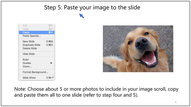 Image Scrolling Tutorial in PowerPoint | PPTX | Photo Editing Software | Computer Software and ...
