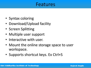 CodeIDE - Web Based IDE | PPTX | Computing | Technology & Computing