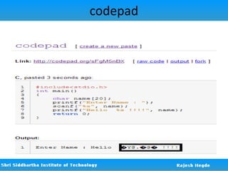 CodeIDE - Web Based IDE | PPTX | Computing | Technology & Computing