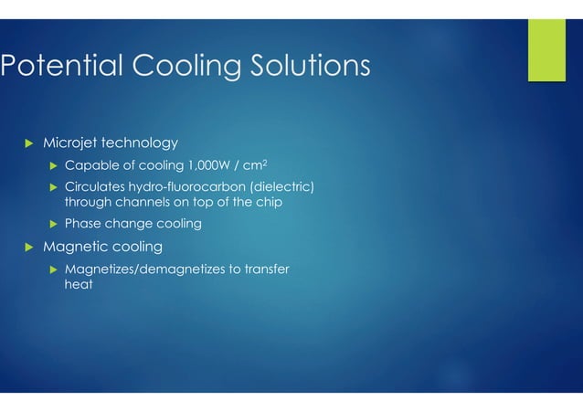 INTEGRATED COOLING CONCEPTS FOR PRINTED CIRCUIT BOARDS | PPT