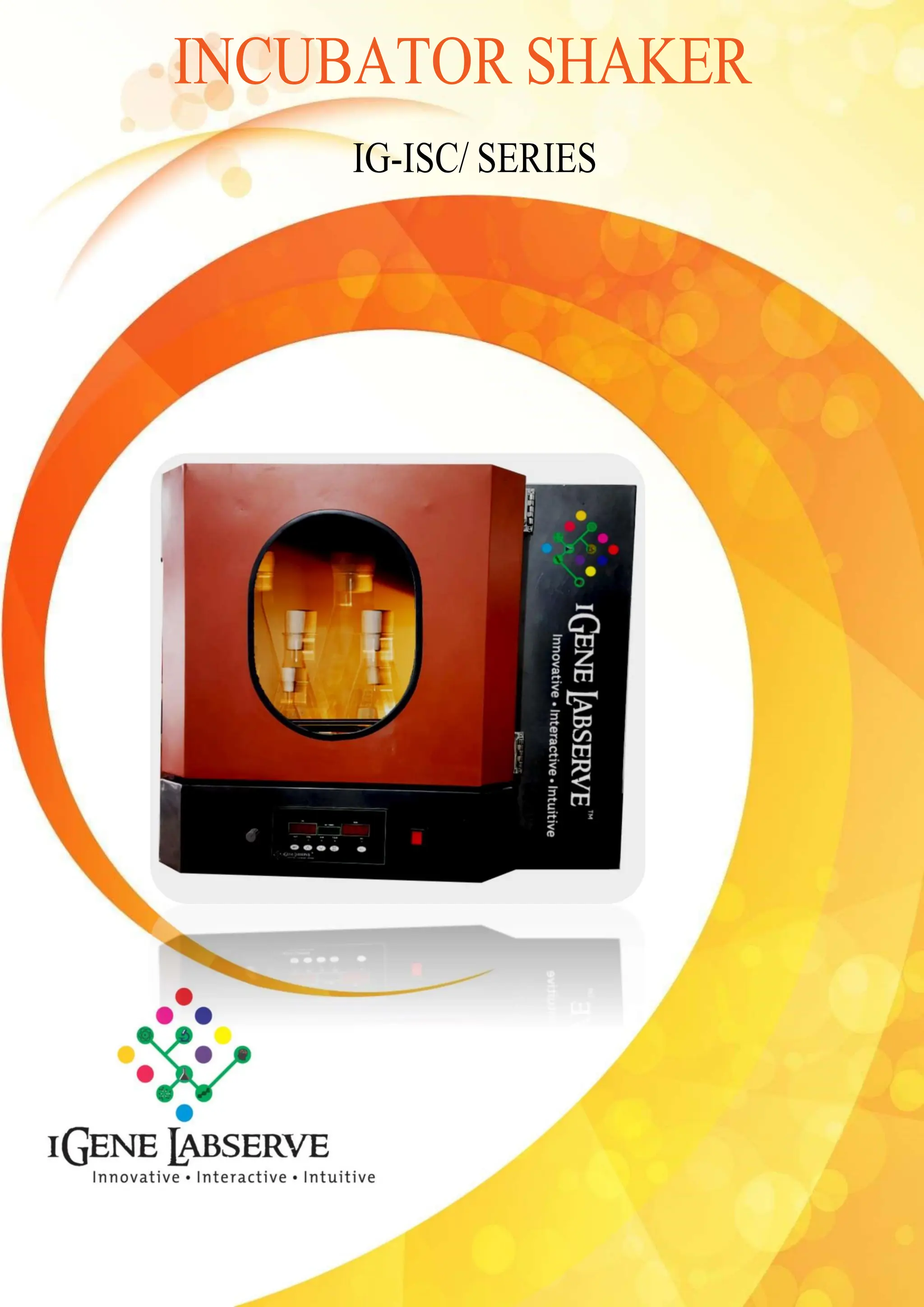COOLING INCUBATOR SHAKER IG-ISC SERIES | PDF