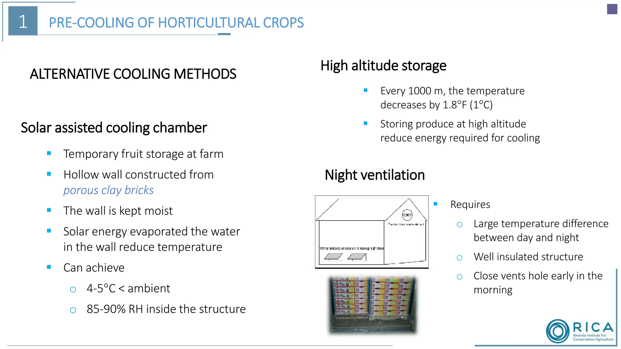 cooling and cold chain technologies in general. | PDF
