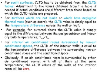 Cooling and Heat load calculation procedure | PPT