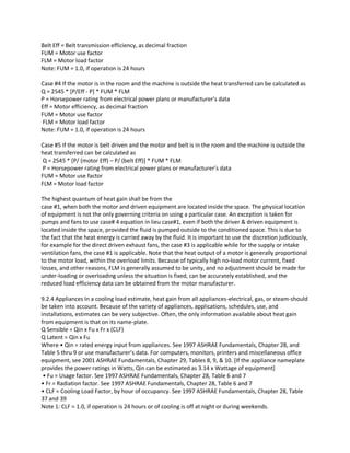 Calculations and Principles of Cooling Load | PDF